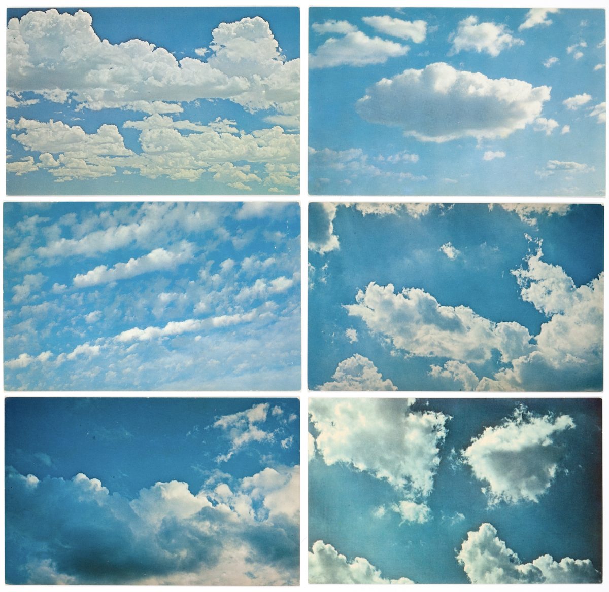 Sky Post Card #1/ 2 / 3 / 5 / 6 / 9 - noartcollect